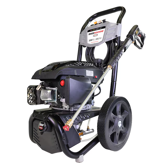 SIMPSON Clean Machine 3200-PSI at 2.5 GPM Cold Water Gas Pressure Wash ...