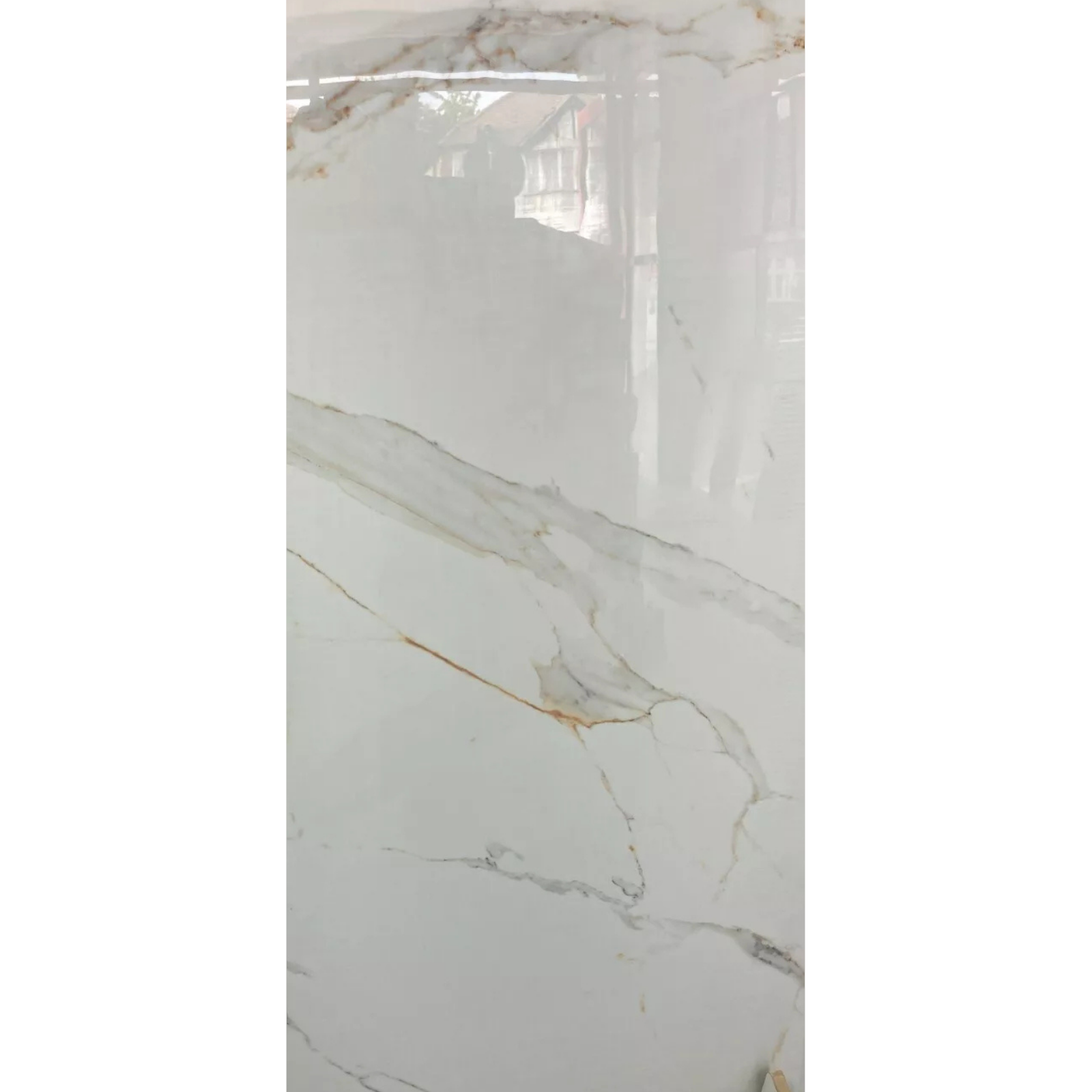 Angel Statuario 24x48 Polished Tile, 9mm, 2pcs, 60 lbs, 15.5sf, [FB210 ...
